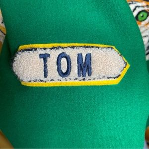 Gucci | Jackets & Coats | Rare Gucci Runway Guccy Tiger Wool Letterman ...